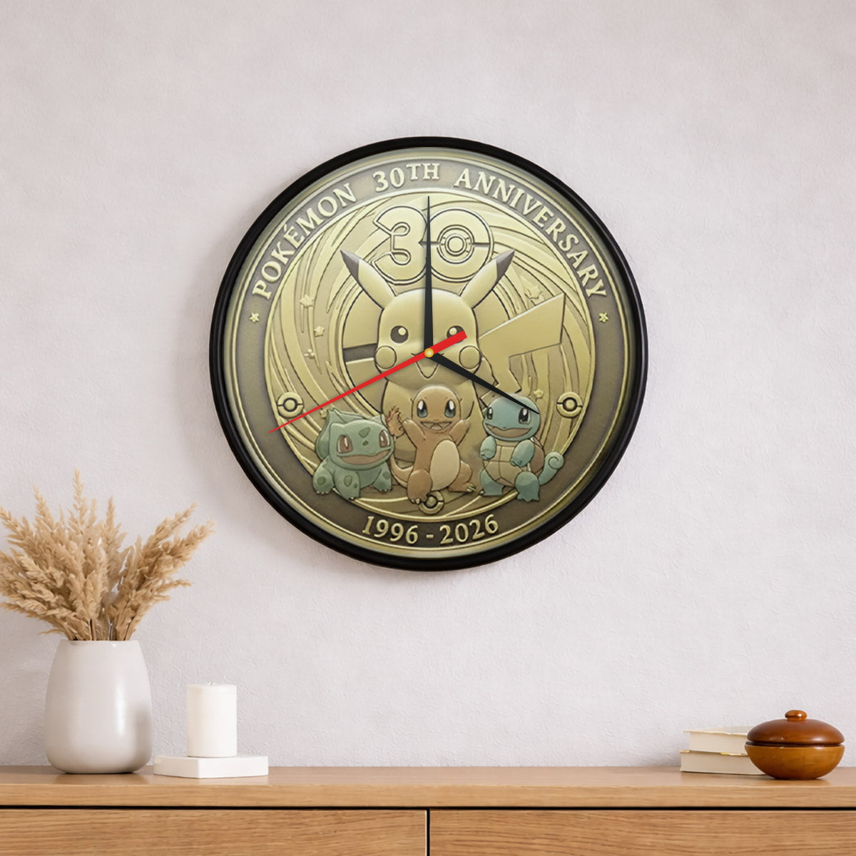 PKM The 30th Anniversary Wall Clock – The Waypros