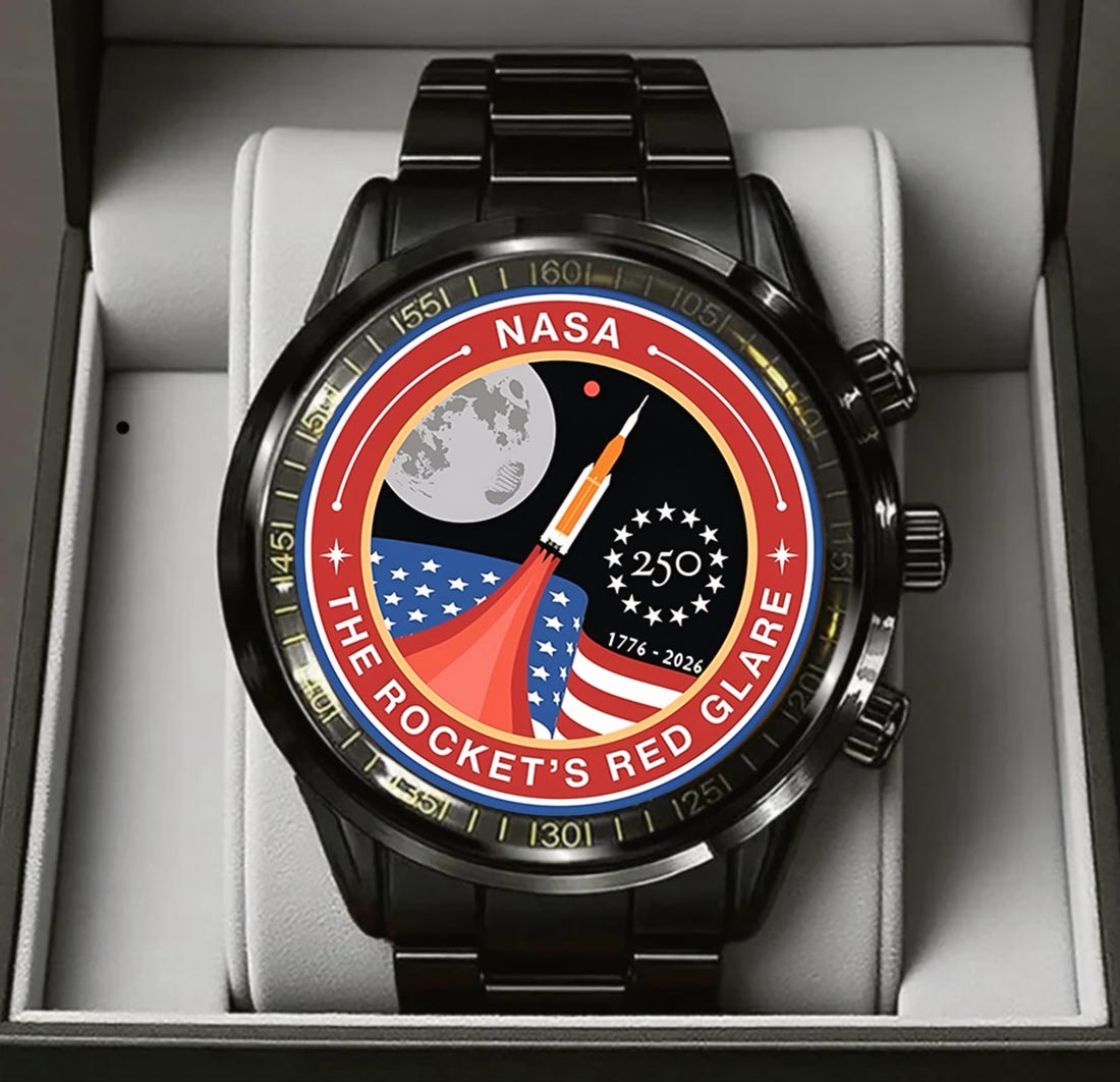 NASA 250th Anniversary Commemorative Watch – Rocket’s Red Glare Limite ...